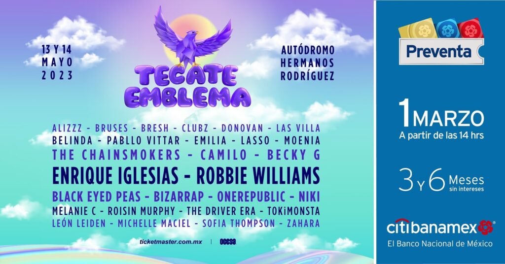 Todo lo que necesitas saber sobre el Tecate Emblema 2023