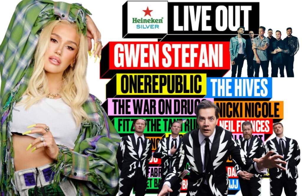 Gwen Stefani, One Republic y The Hives son los headliners del Heineken ...